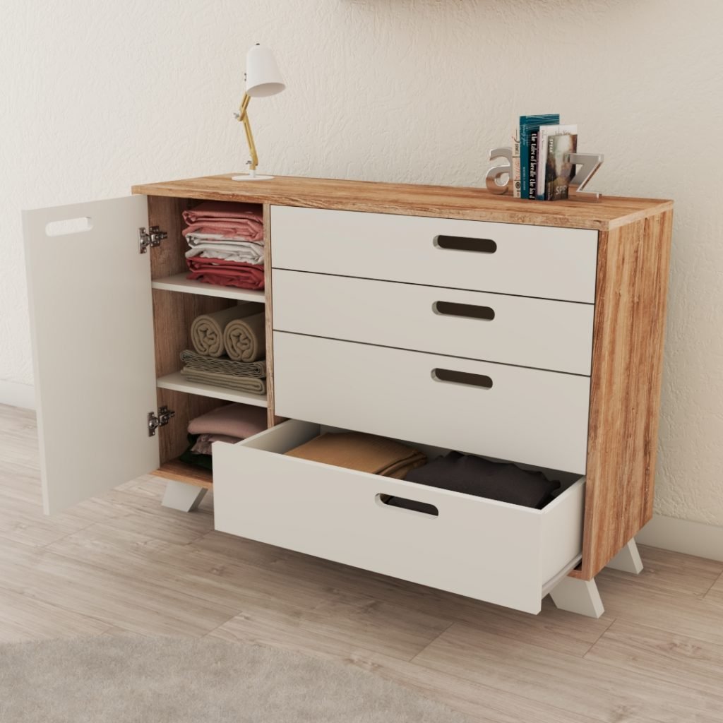 Comoda Nordic - Sandy Muebles